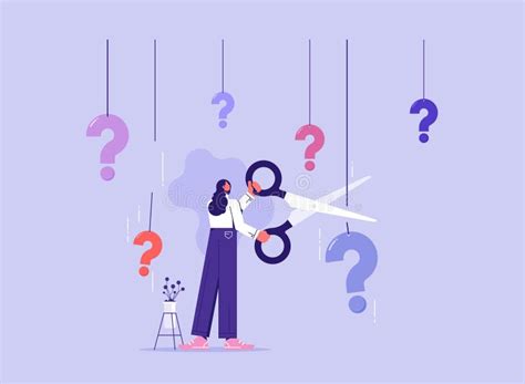 Solving Problem Or Business Solution Concept Stock Vector Illustration Of Communication