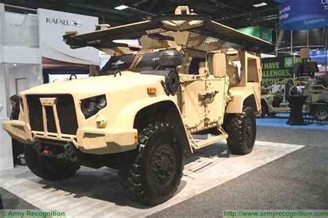 Israeli Trophy APS Active Protection System Mounted On JLTV At AUSA