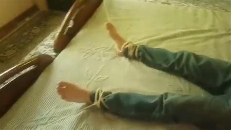 Frat Boys Hot Guy Tied Up And Gagged On Bed Thisvid Com