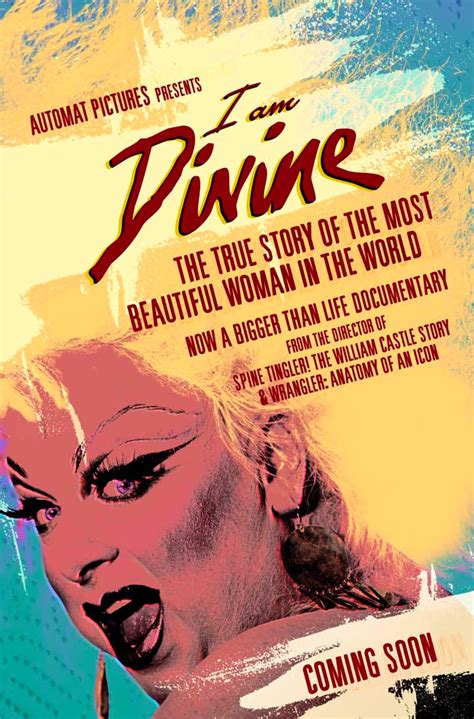 Divine Heading To The Silver Screen Huffpost