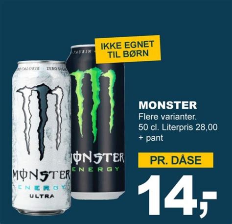 Monster Energidrik Let Køb Februar 2023 Alle Tilbudsavis