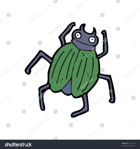 Big Fat Bug Cartoon Stock Vector 73411243 Shutterstock