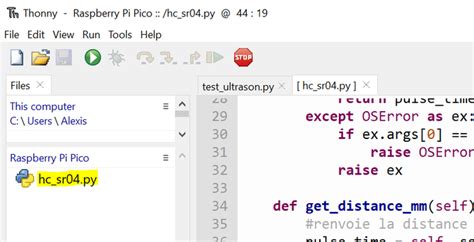 Capteur Ultrason Hc Sr04 Tutoriel Sur Pi Pico Avec Micropython
