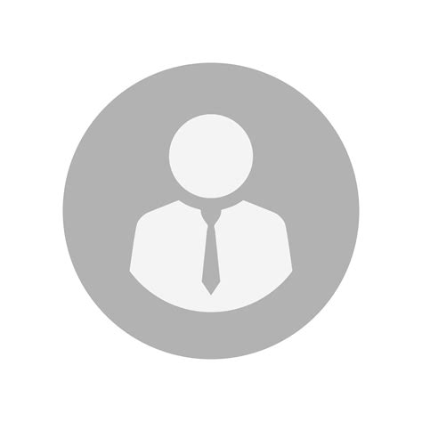 Default Employee Avatar Profile Icon Worker Businessman Photo Vector