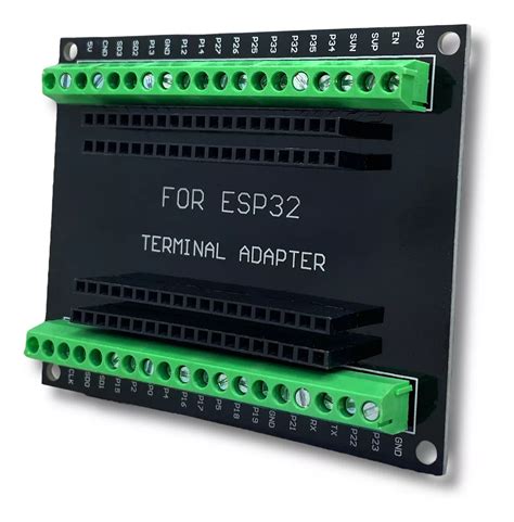 Placa De Expansão Para Esp32 38 Pinos Com Bornes Kre Fermarc Robótica