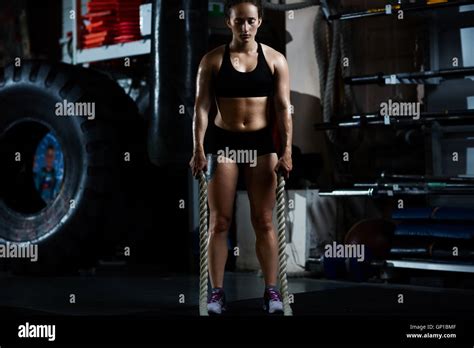 Woman Working Out Sweating