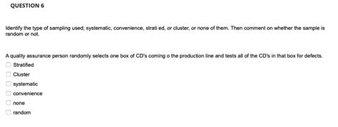 Solved For The Following Classify Them As Quantitative Or