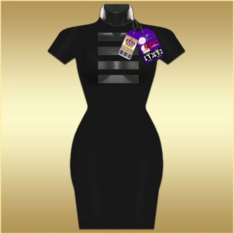 Second Life Marketplace Rb Miami Club Dress Black Wear To Unpack