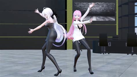 【mmd】 Kiss Me 愛してる 【hakuandluka】 Youtube