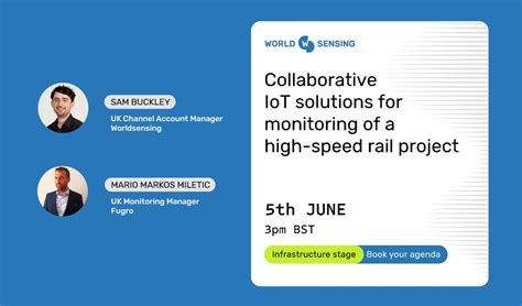 Worldsensing On Linkedin Collaborative Iot Solutions For Monitoring Of A High Speed Rail Project