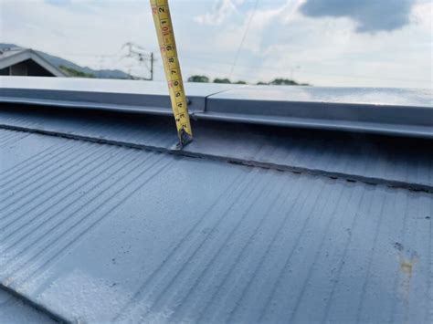 糟屋郡篠栗町物件の棟板金の浮きに関する屋根修繕工事 ｜施工事例｜福岡市の屋根リフォーム・防災・雨漏り工事なら住みたかルーフへお任せ