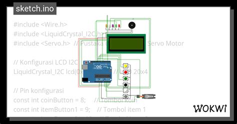 Vending Machine Adhe Wokwi Esp Stm Arduino Simulator