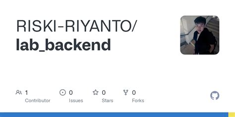 GitHub RISKI RIYANTO Lab Backend