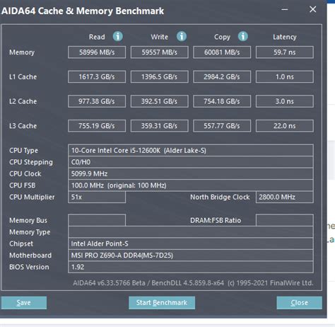 Low Memory Write Read And Copy Speeds Need Assistance Benchmarking