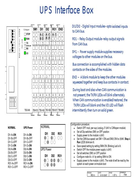 Ups Interface Pdf Inputoutput Power Supply