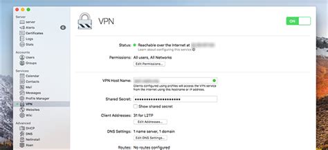 How To Build Your Own VPN With The MacOS Server