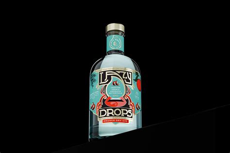 Lazy Drops Gin Behance