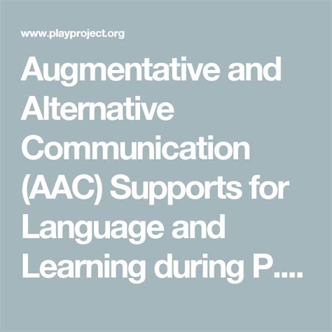Augmentative And Alternative Communication Aac Artofit