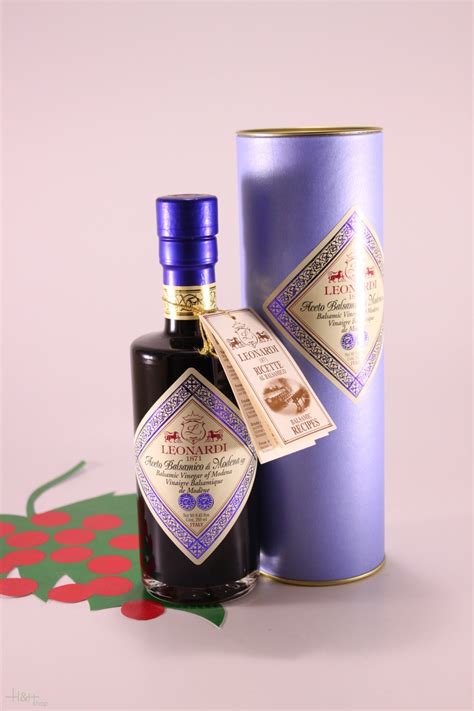 Balsamic Vinegar Of Modena Blue Seal 250 Ml Acetaia Leonardi Handh