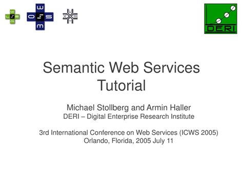 Ppt Semantic Web Services Tutorial Powerpoint Presentation Free