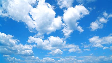 فوتیج تایم لپس آسمان صاف به همراه ابر ، استوک ویدیوی Hd