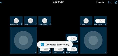 Controlled By App — Sunfounder Zeus Robot Car Kit For Arduino Documentation