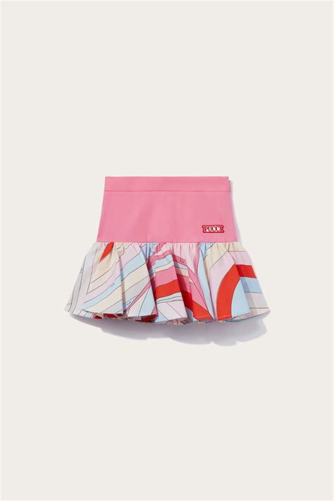 Iride Print Trousers Pucci Online Store