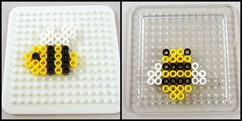 Minecraft Bee Perler Beads 3d Template