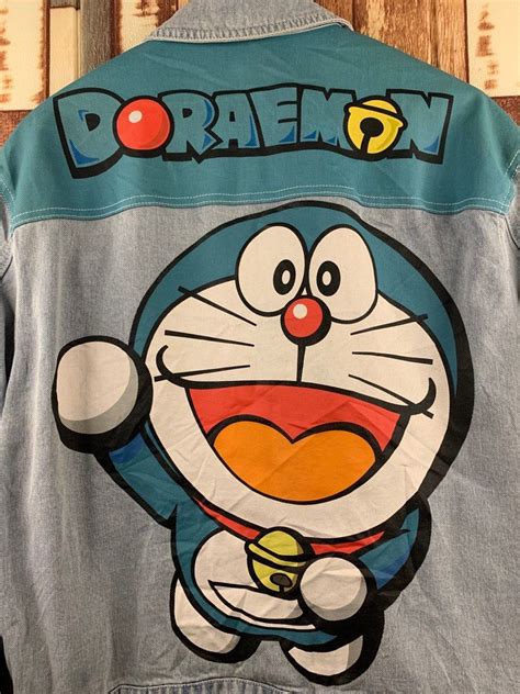 Doraemon Denim Jacket Mens Fashion Coats Jackets And Outerwear On