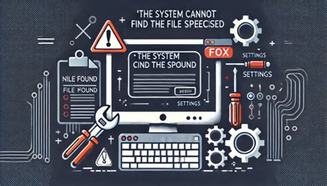 The System Cannot Find The File Specified Real Fix