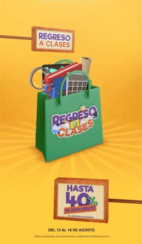 Venta De Regreso A Clases OfficeMax Ahora Hasta De Descuento En Lo Que Quepa En Tu Carrito