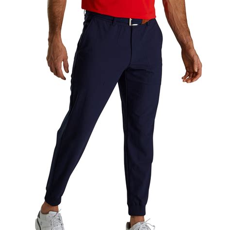 Footjoy Mens Navy Blue Lightweight Hypr Jogger Golf Trousers Just £8900
