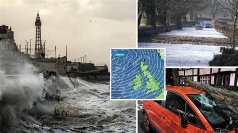 Man Dies After Falling Down Manhole As Storm Isha Causes Chaos With
