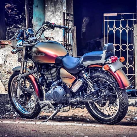 Thunderbird 500 In Stunning Colour Shift Wrap