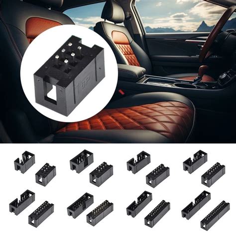 254mm Pitch Straight Idc Box Headers Double Row Pcb Connector Jtag