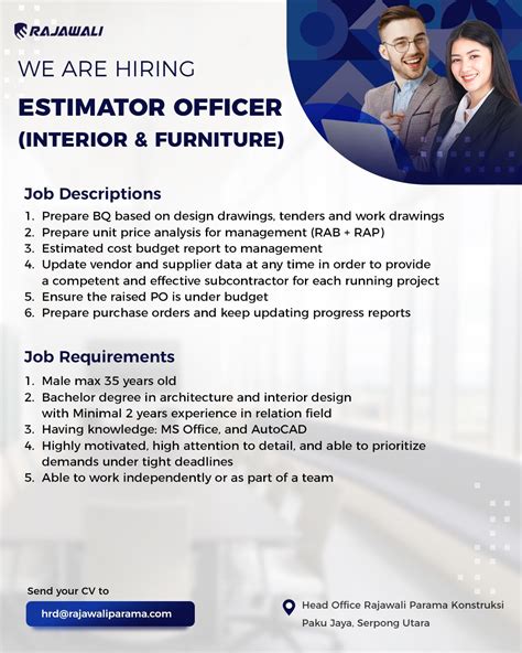 Pt Rajawali Parama Konstruksi On Linkedin Rajawalliance Hiring Cv
