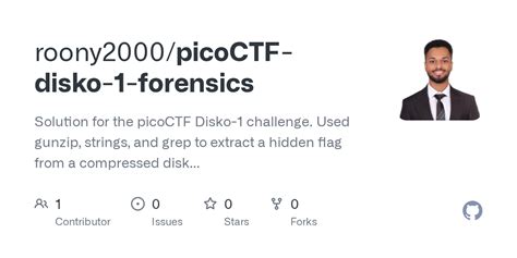 Github Roony2000picoctf Disko 1 Forensics Solution For The Picoctf