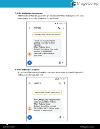 Magento 2 SMS Notification Pro PDF