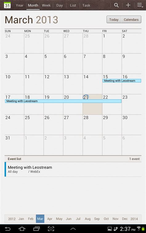 Android How To Bind Data To Custom Calendar Widget Stack Overflow