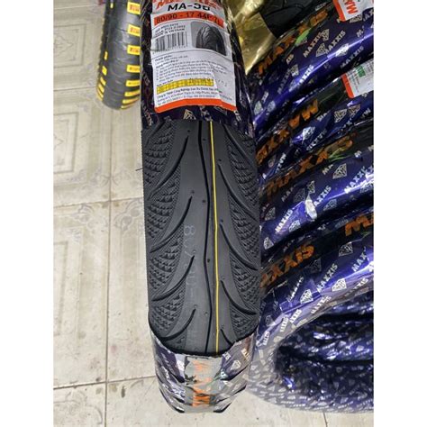 Vỏ Maxxis gai kim cương 3D không ruột size 70 80 90 17 cho xe số