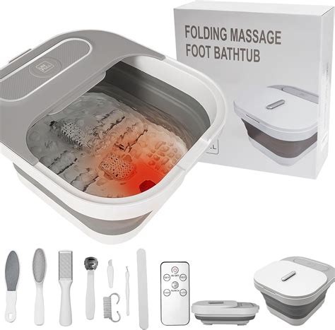 Unifull Collapsible Foot Spa Bath With Heat And Massage
