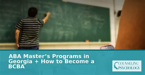Best Aba Masters Programs In Georgia And Bcba Path 2026