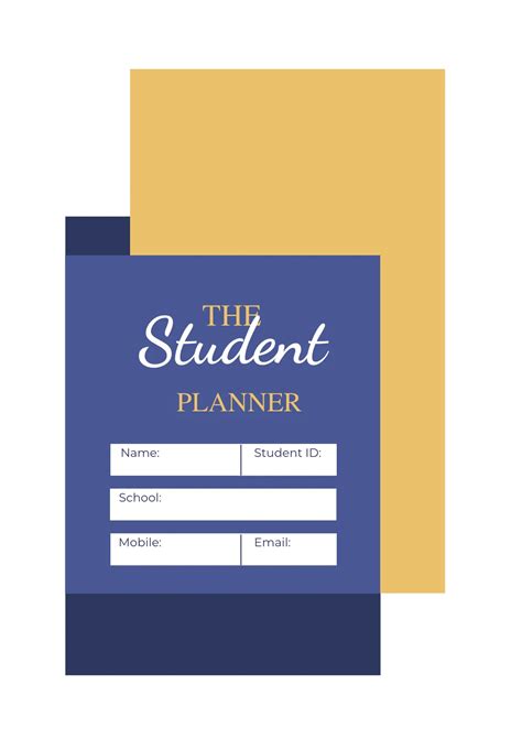 Free School Planner Templates To Customize Online