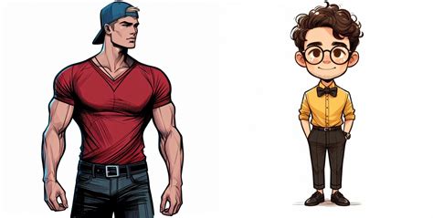 нейромазня нагенерил сам Nerd And Jock Ботан и качок