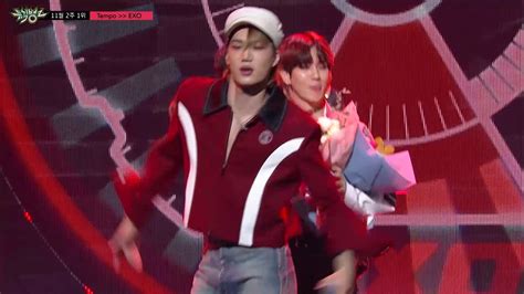뮤직뱅크 11월 2주 1위 Exo Tempo 세리머니 Cut 20181109 Youtube