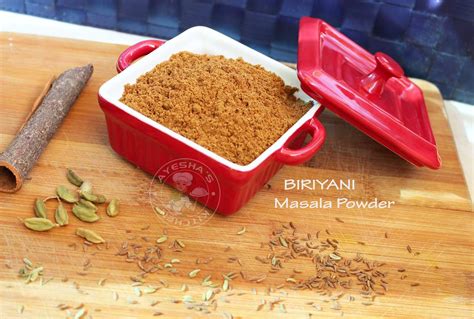 HOMEMADE BIRYANI MASALA POWDER