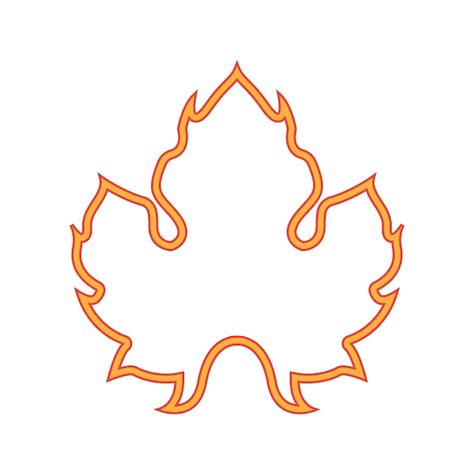 Premium Vector Maple Leaf Vector Illustration