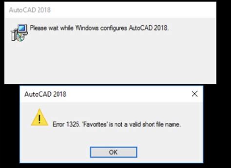 如何解决在安装或启动 Autodesk 产品时显示“错误1325 不是有效的短文件名问题？ 知乎
