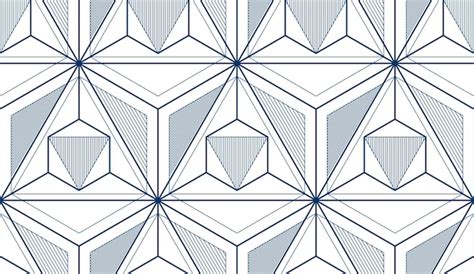 premium vector geometric cubes abstract seamless pattern 3d vector