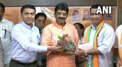 8 Congress Mla In Goa Joins Bjp On Wednesday Sangbad Pratidin